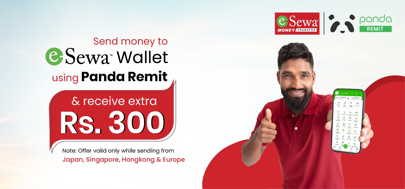 Send Money to Nepal, Enjoy NPR 300 Bonus for Every Transfer to eSewa ...